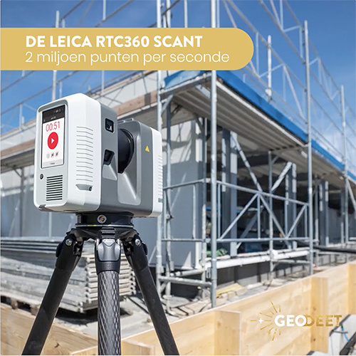 Leica RTC360 is dé snelste 3D laserscanner ter wereld | Geodeet